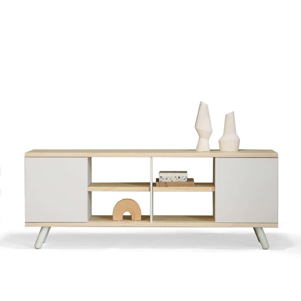 Rack TV Aula Natural - Oferta Especial | Medular Diseño