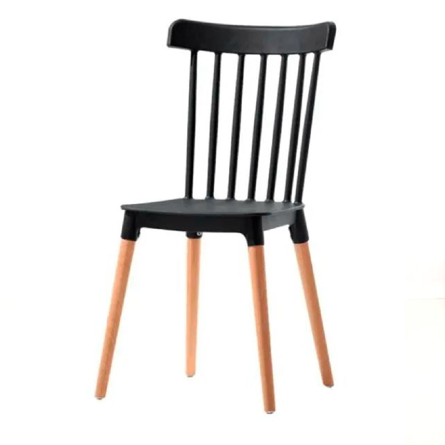 Pack 4 Sillas Queen Negra - Medular Diseño