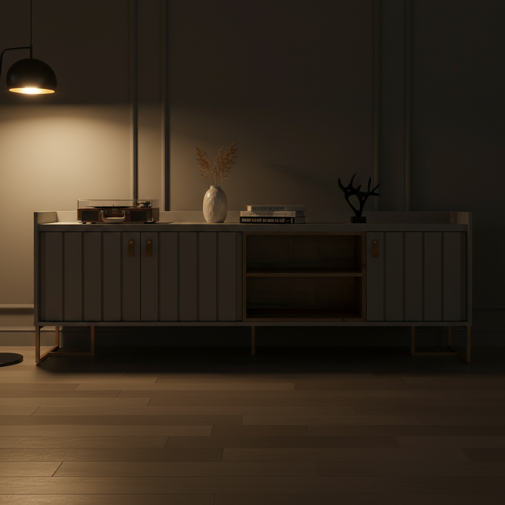 Rack TV Hampton - Mueble para Televisión Moderno | Medular Diseño